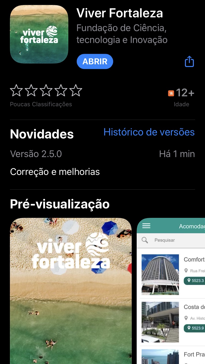 Aplicativo Viver Fortaleza traz dicas na Capital Cearense